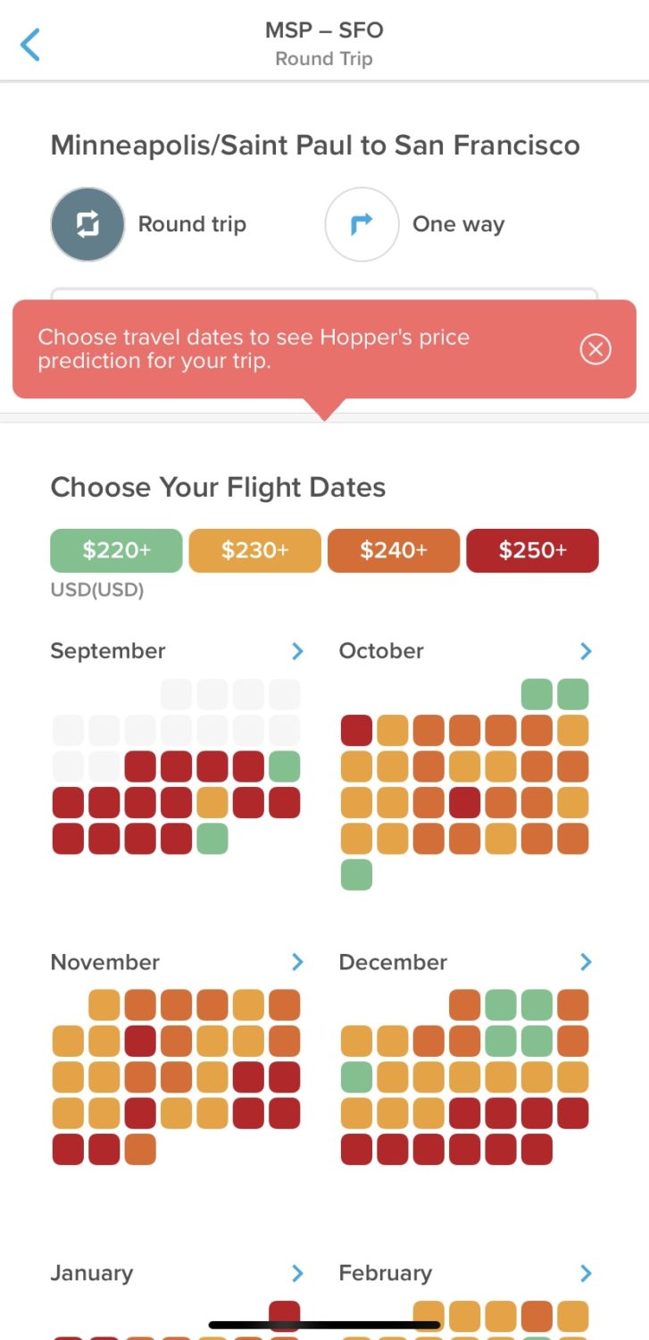 How to Use Hopper to Predict Cheap Airfare