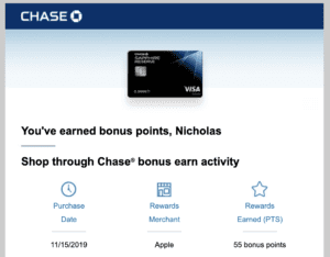 Use the Chase Shopping Portal to Earn Bonus Points for Online Shopping