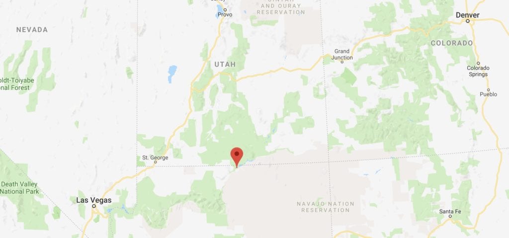 Utah National Parks Loop Map