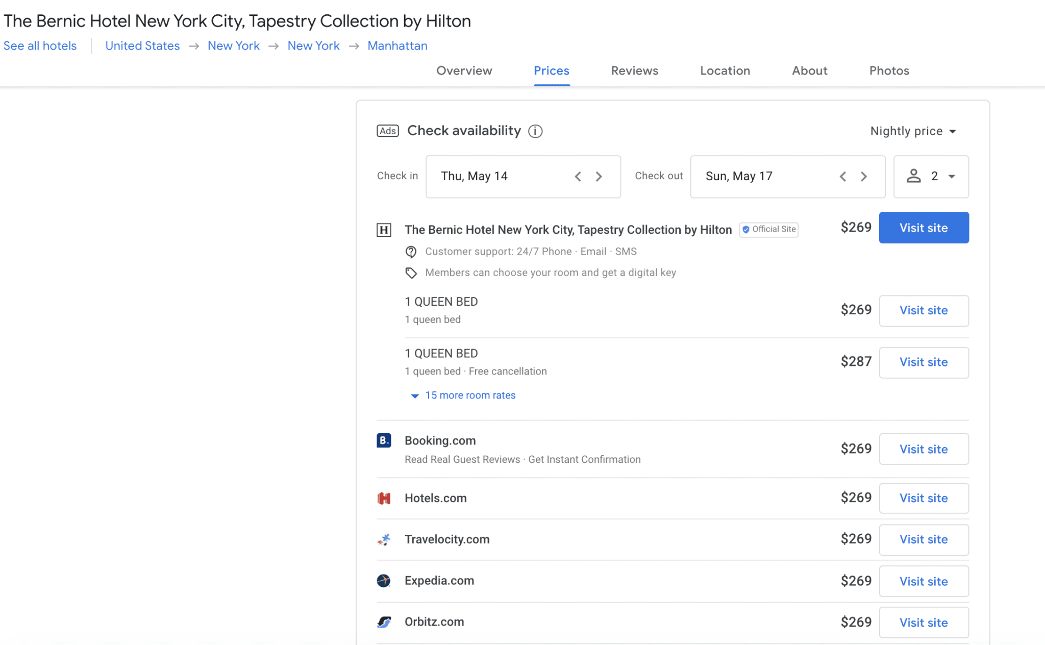 Google Hotels: The Best Site to Save on Lodging