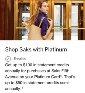 10 Items to Buy with Your Amex Platinum $50 Saks Credit
