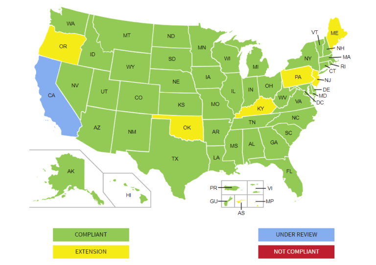 real id map | Thrifty Traveler