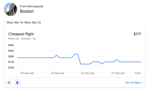 How to Use Google Flights Price Alerts | Thrifty Traveler