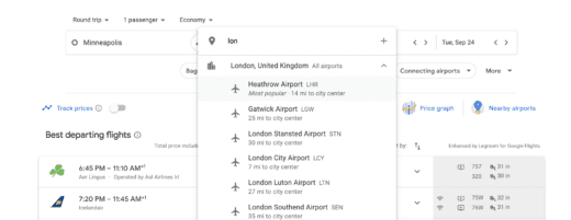 Search Multiple Cities with Google Flights to Get the Cheapest Fare