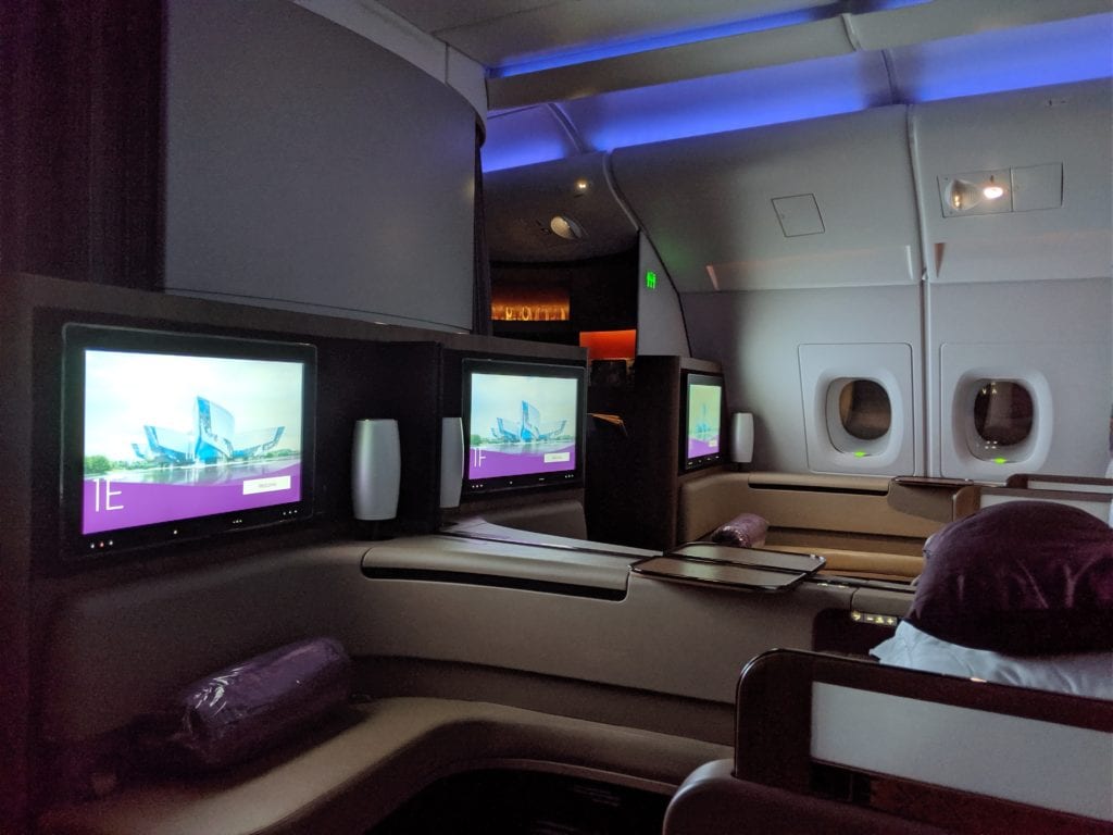 Alone Up Front: Qatar Airways First Class Review, Doha to Guangzhou