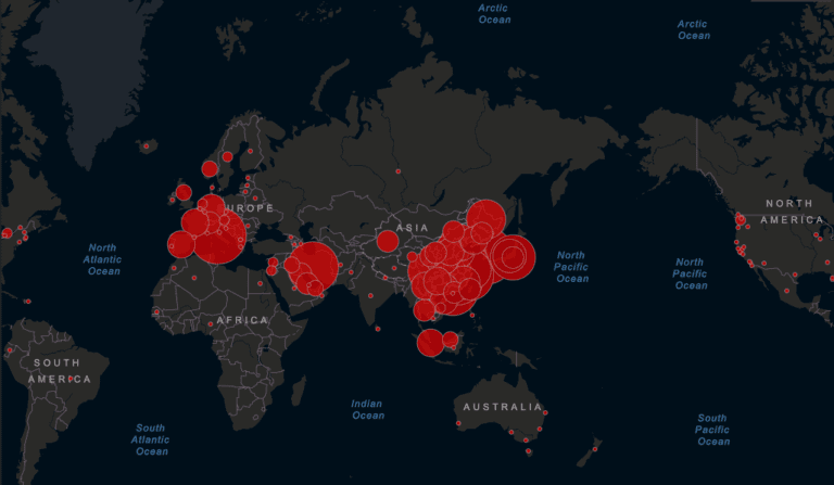 johns hopkins map | Thrifty Traveler