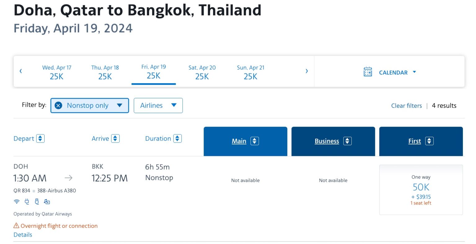 6 of the Best First Class Flights You Can Book with Miles