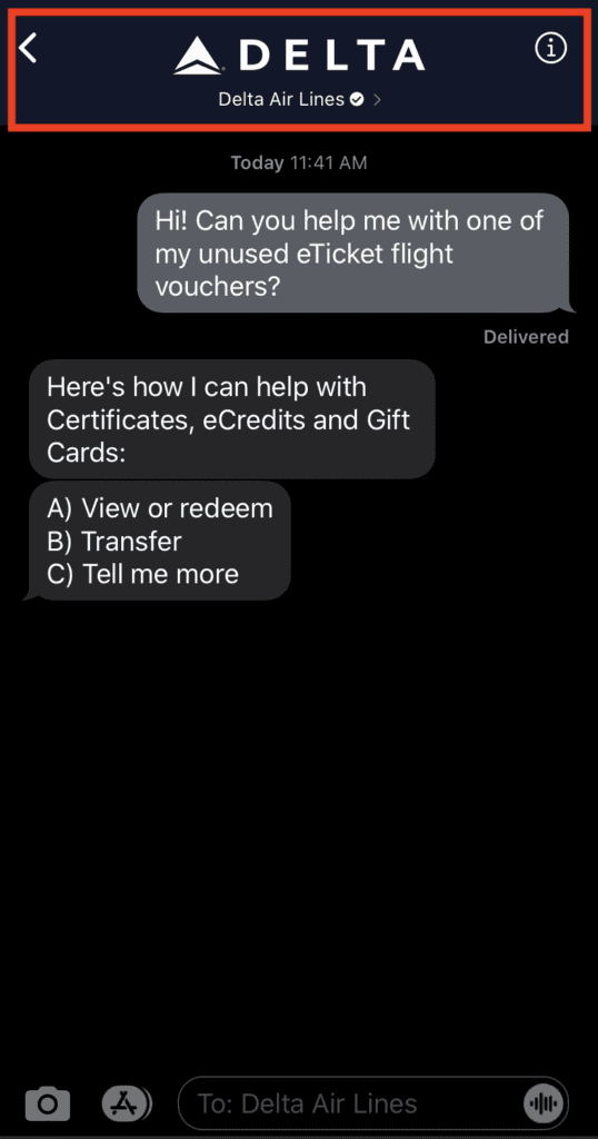 Don't Wait on Hold: Message Delta Directly for Support