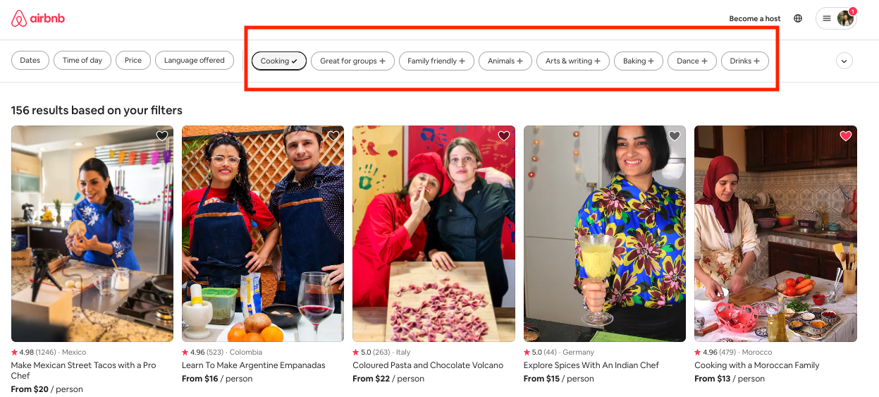 Apart for the Holidays? Use Airbnb Online Experiences to Cook, Drink ...