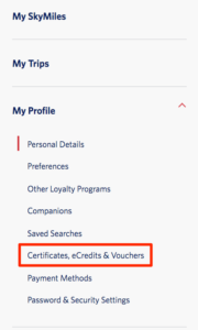 How to Find & Use Your Delta eCredits