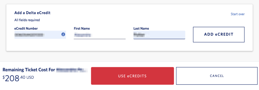 How to Use Delta eCredits & Vouchers to Book New Flights