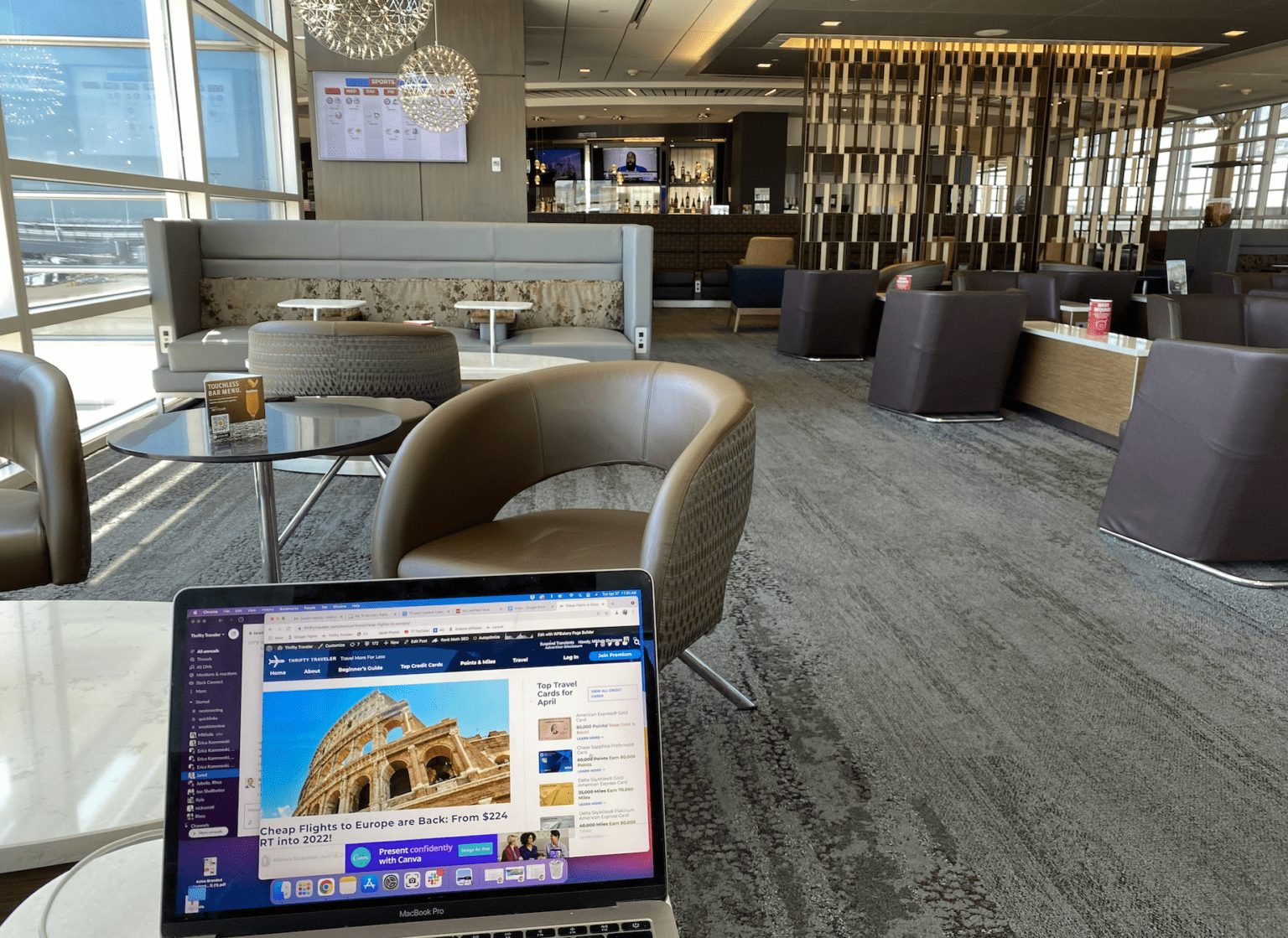 Delta Sky Club DCA in Washington, D.C. Review
