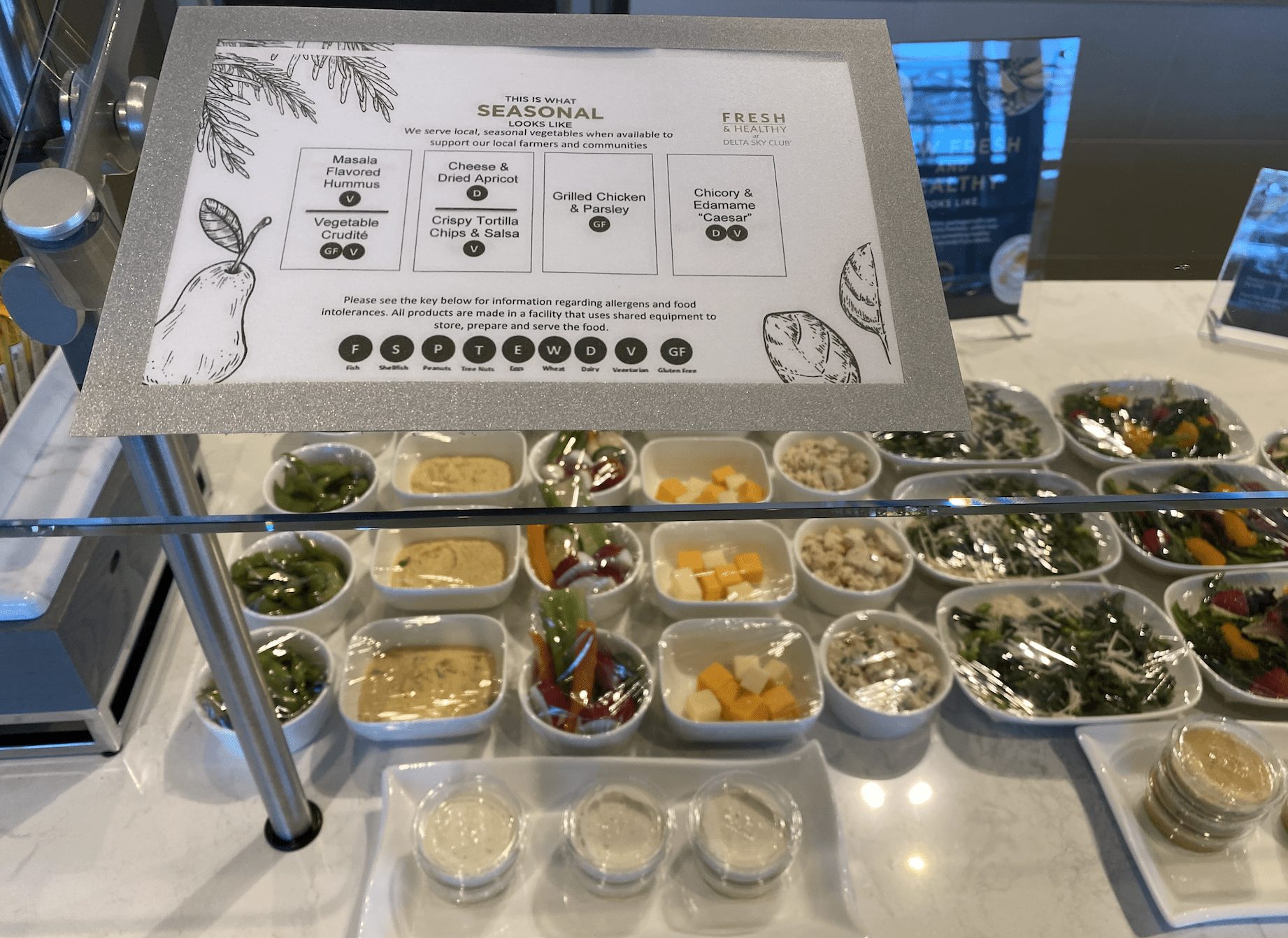 Delta Sky Club DCA in Washington, D.C. Review