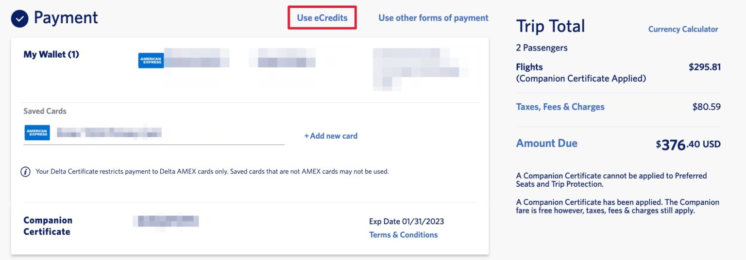 Final Call, Delta Flyers: Use (Or Lose) Your Delta eCredits ASAP!