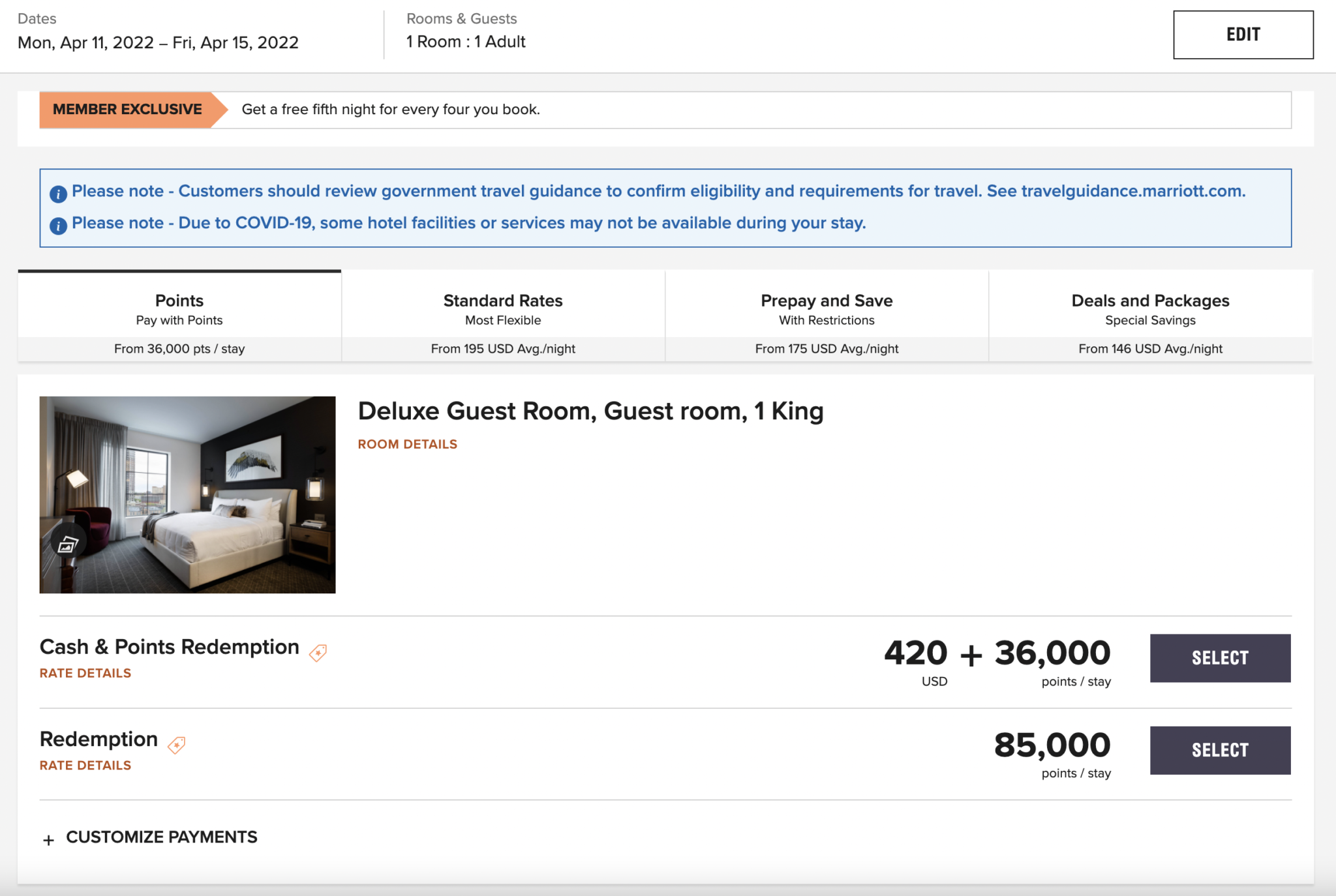 Hotel Chains Offering Free Nights on Award Bookings