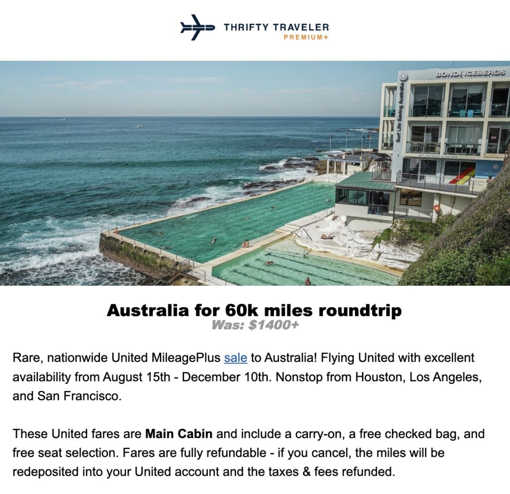 6 of The Best Ways to Redeem United MileagePlus Miles