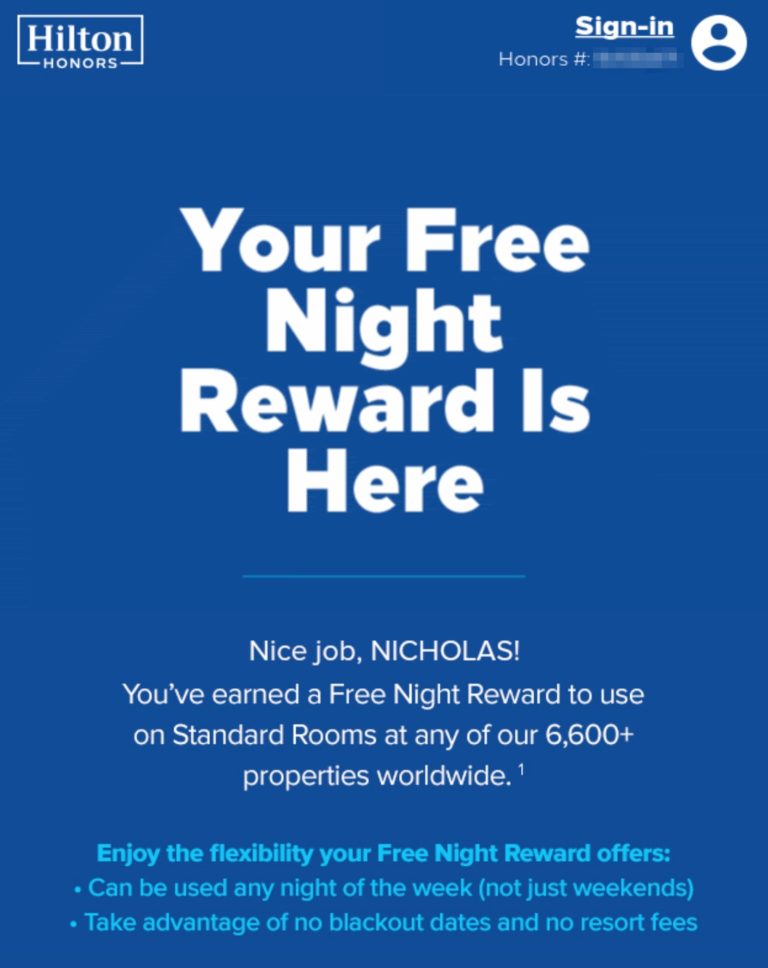 How to Earn & Redeem Hilton Free Night Certificates for Max Value