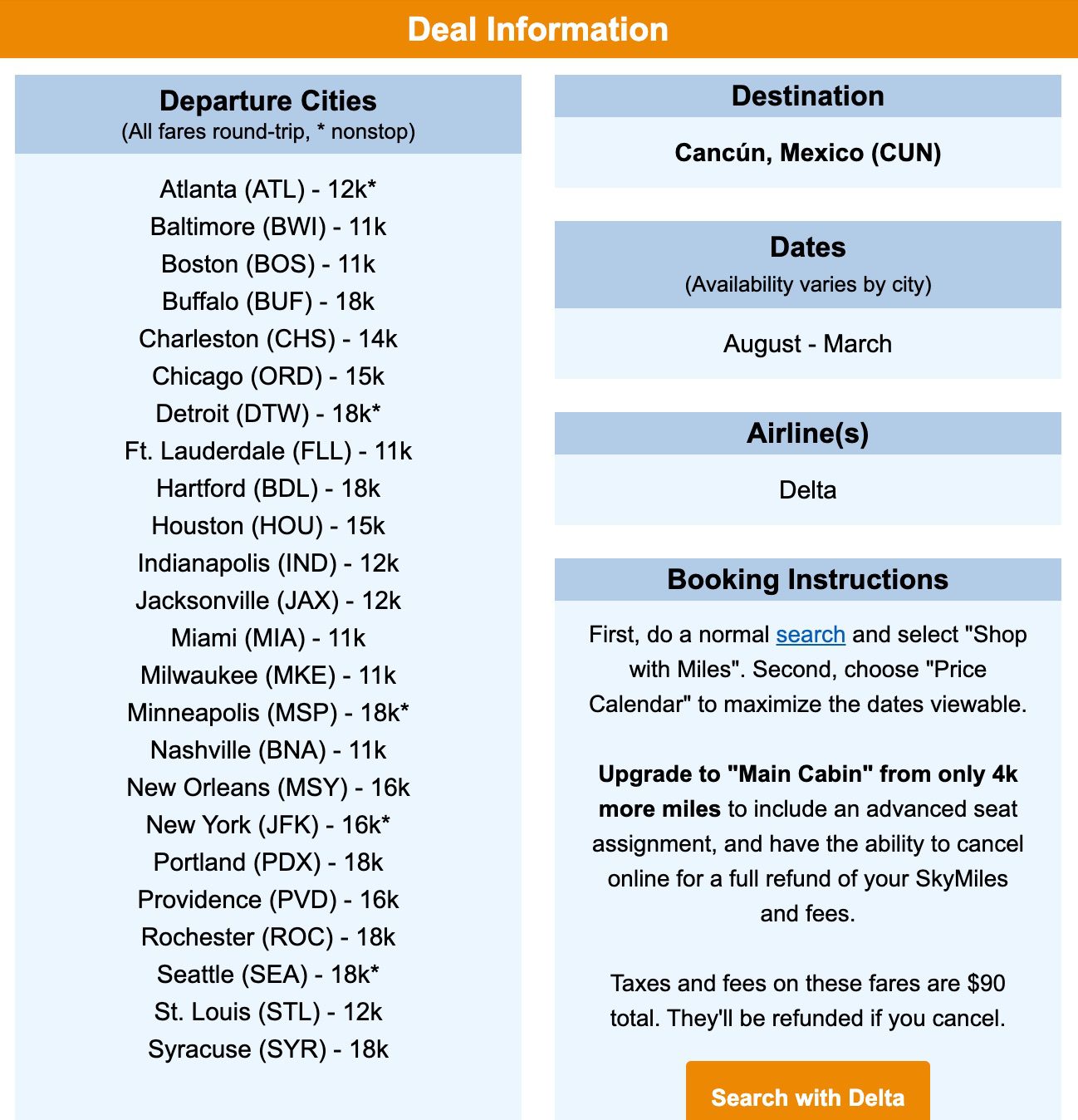 How to Book Delta Flights Using Miles | Thrifty Traveler