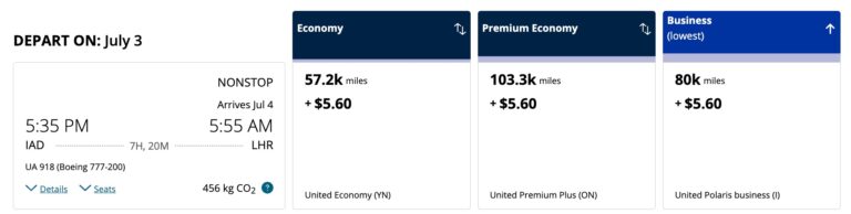 6 of The Best Ways to Redeem United MileagePlus Miles