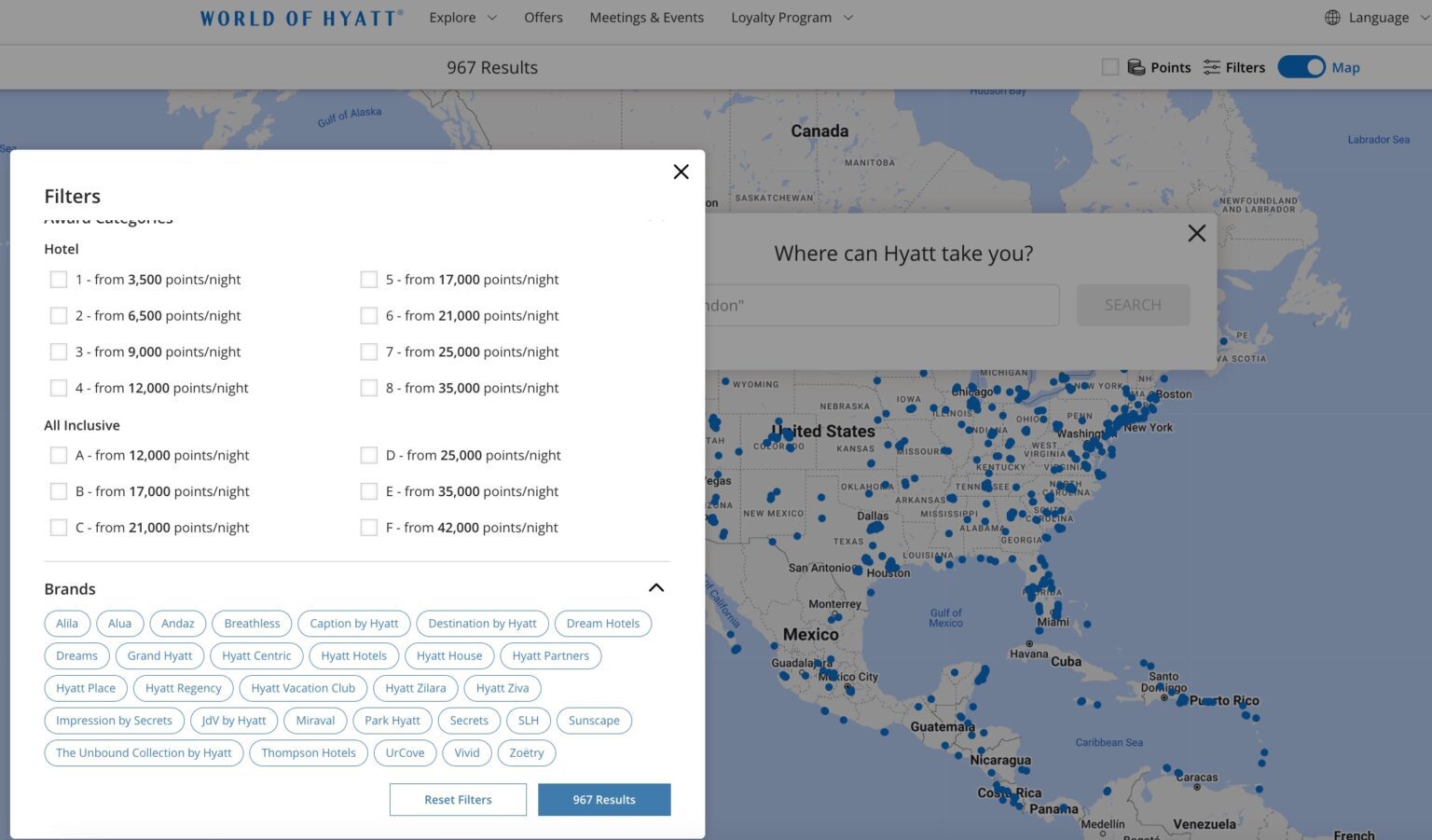 Hyatt Brand Explorer: How to Earn Free Hyatt Nights