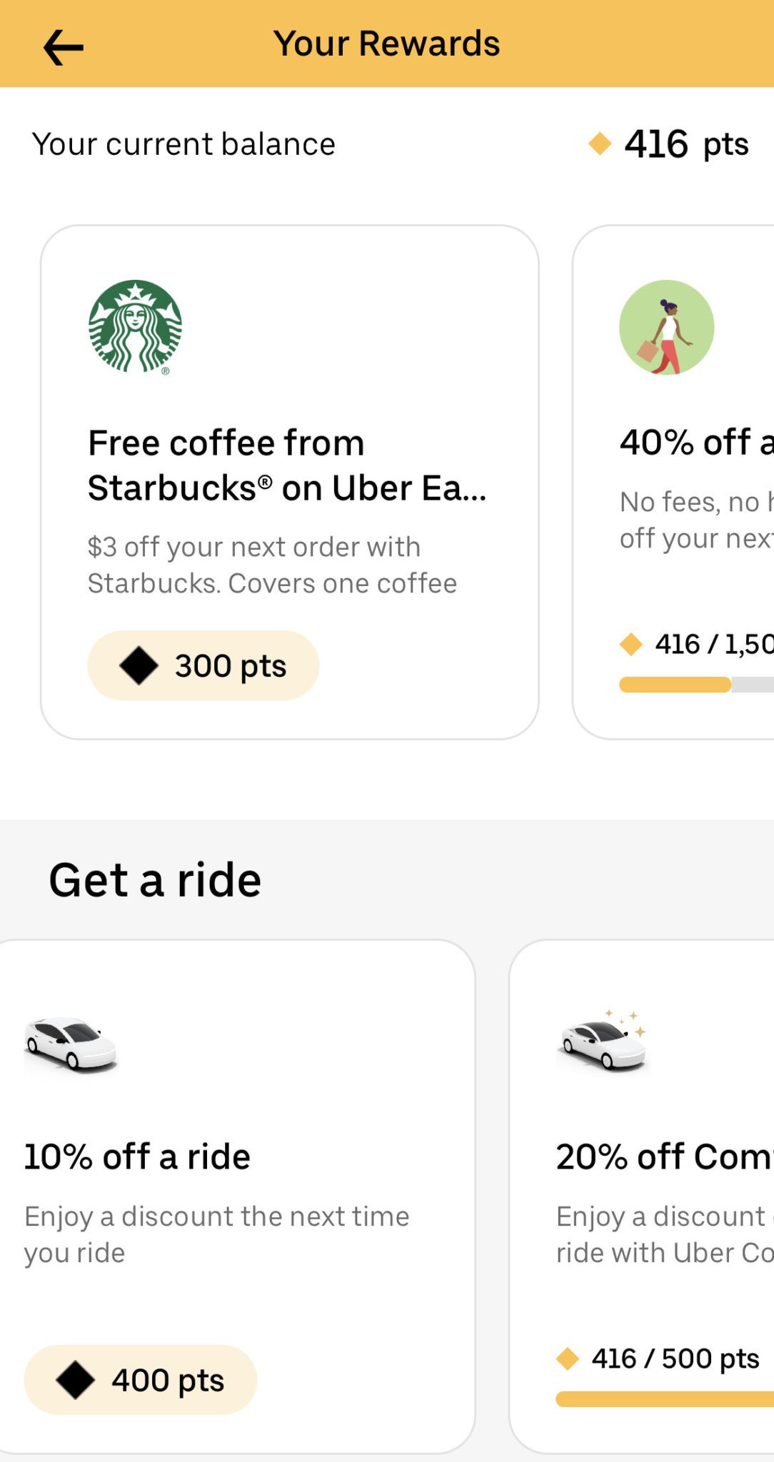 Uber Abruptly Ends Rewards Program, Use Your Points Soon!