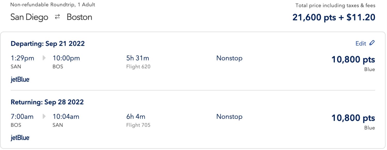 All the Ways You Can Book JetBlue Flights Using Points & Miles