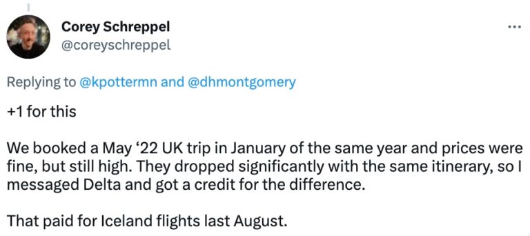 As Flight Prices Keep Dropping, Rebook Your Flights & Save Even More!