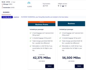 The Best Sweet Spots Using Flying Blue Miles | Thrifty Traveler
