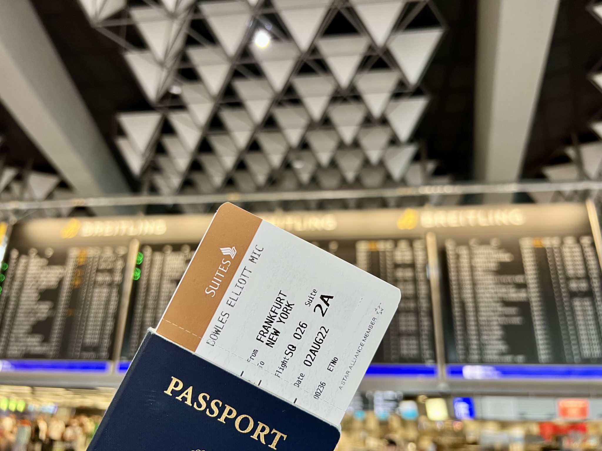 Singapore Airlines First Class Suites Review, A380 Frankfurt to JFK