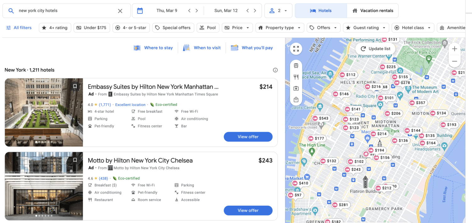 Google Hotels: Your One Stop Shop for Booking Your Next Hotel – Slow ...