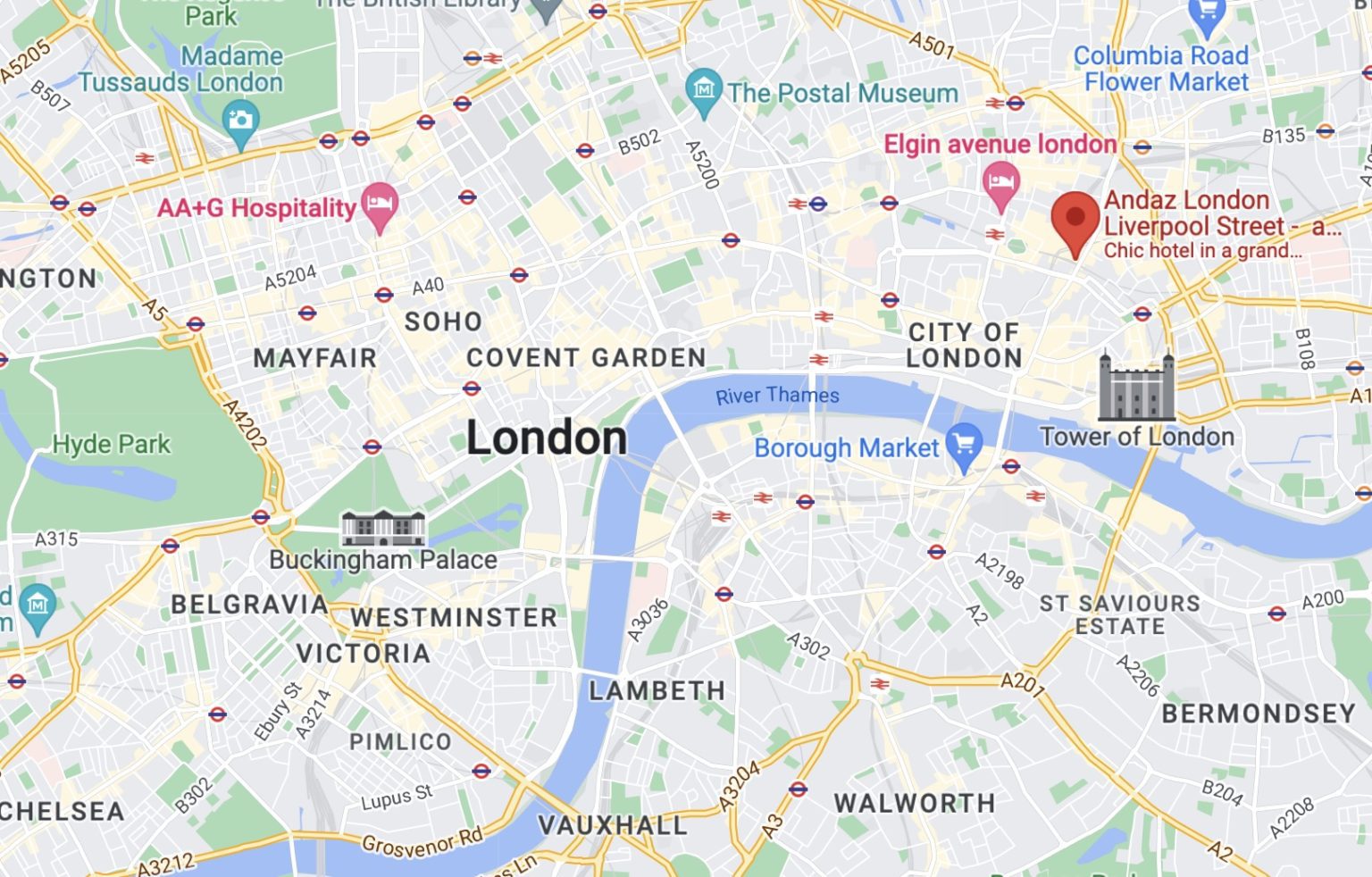 Andaz London Liverpool Street Review: A Fun, Modern Hyatt Stay