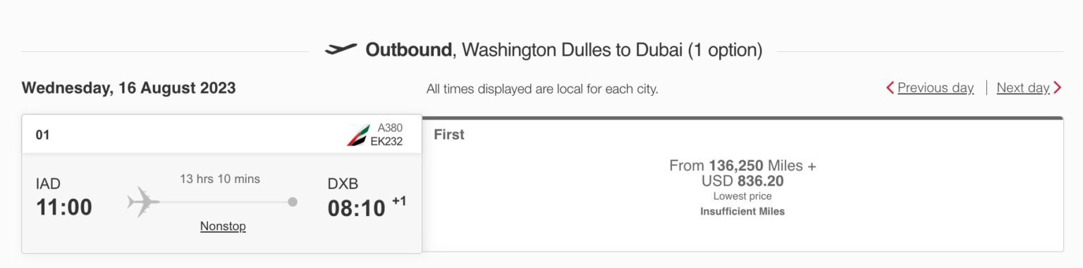 The Best Way to Scratch Emirates First Class Off Your Bucket List