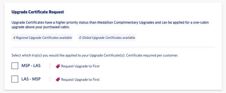 Delta Upgrade Certificates are Now Redeemable Online!
