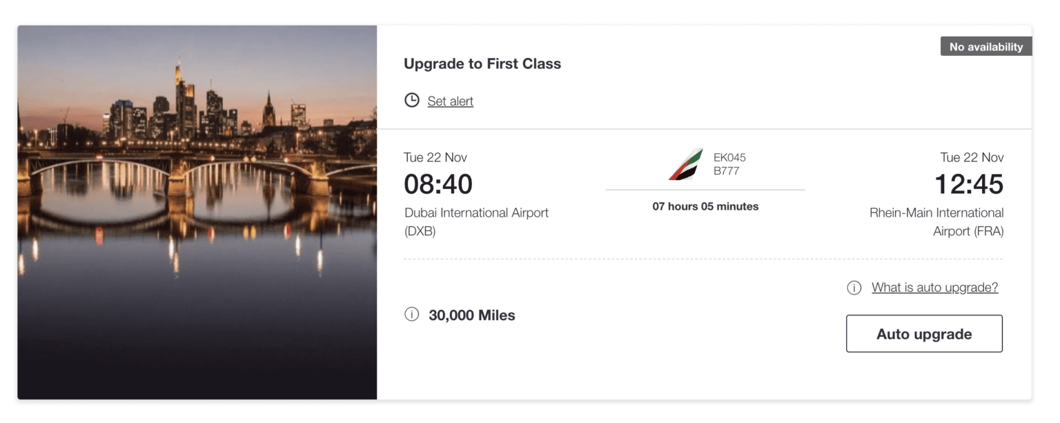 The Best Way to Book Emirates First Class: How to Upgrade Using Miles