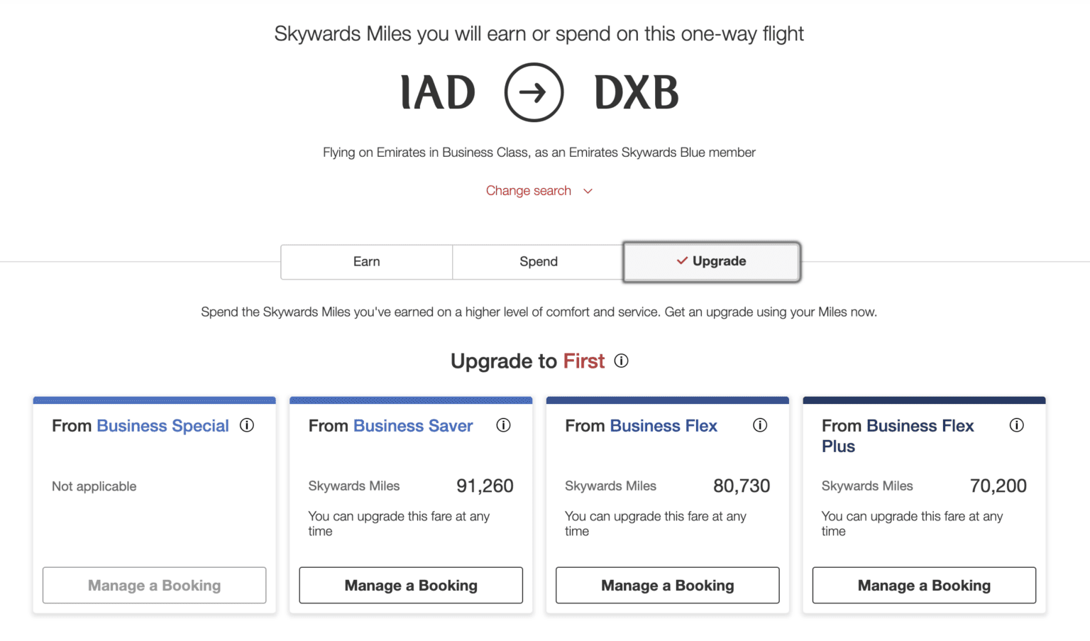 The Best Way to Book Emirates First Class: How to Upgrade Using Miles