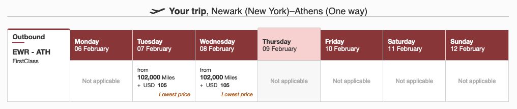 Emirates Hikes Award Rates on U.S. Flights to Europe