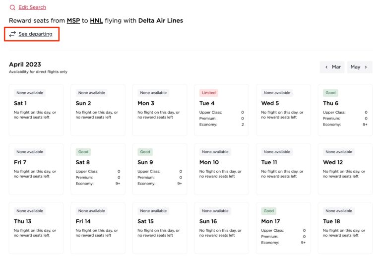 Virgin Atlantic Launches Great 'Reward Seat Checker' for Using Points