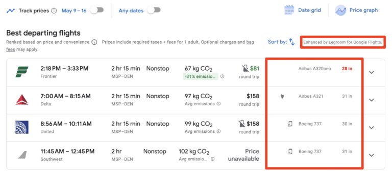 Want More Legroom? How to Pick the Best Economy Seats