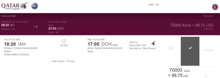 The Best Ways to Book Qatar Qsuites with Points & Miles