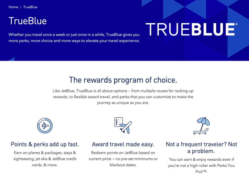 JetBlue Launches Revamped TrueBlue Loyalty Program