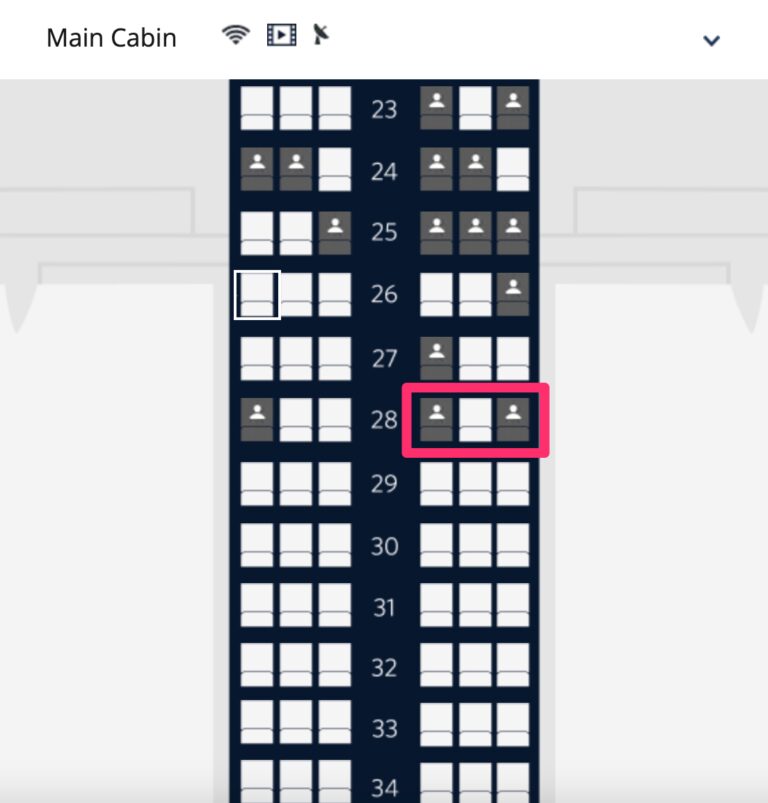 Tricks to Score an Empty Middle Seat on Your Next Flight