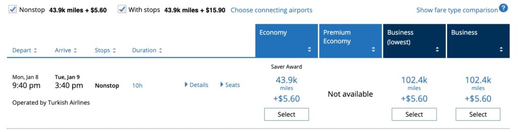 From Economy to Business Class, United Hikes All Award Rates to Europe ...
