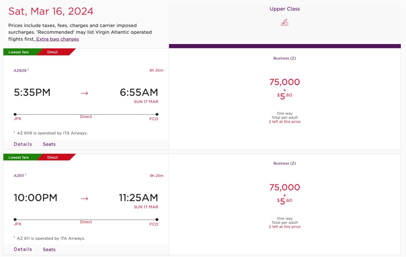 Virgin Atlantic Flying Club: A Complete Guide | Thrifty Traveler