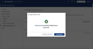 How to Combine Chase Personal & Business Accounts Online