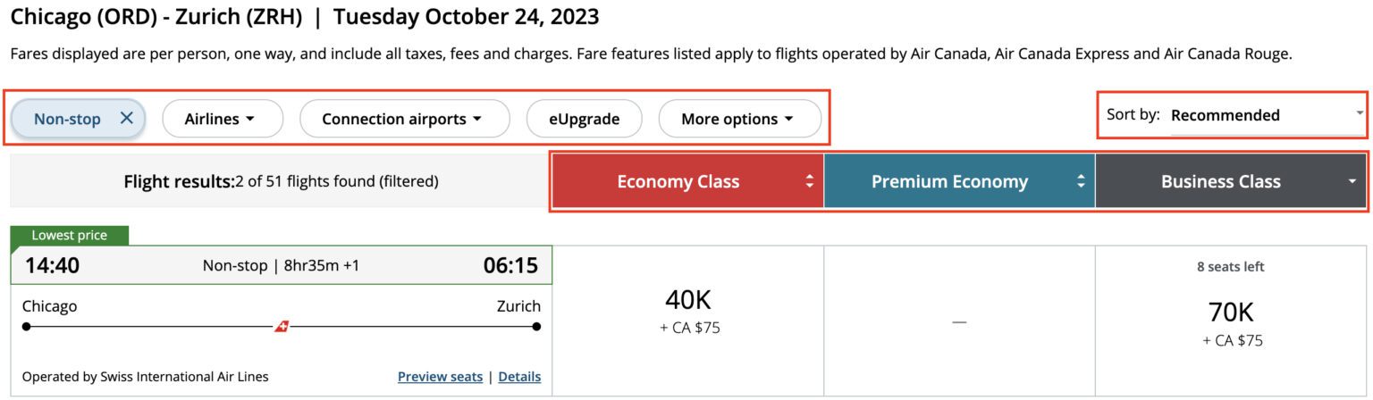 How to Maximize Air Canada's Aeroplan Program