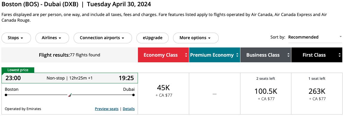 How to Maximize Air Canada's Aeroplan Program