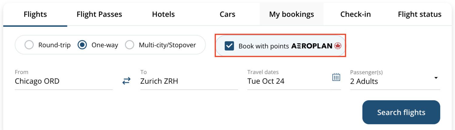 How to Maximize Air Canada's Aeroplan Program