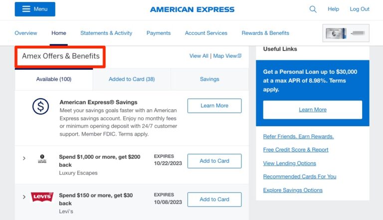 Amex Offers: The Key to Saving Money with Your American Express Cards