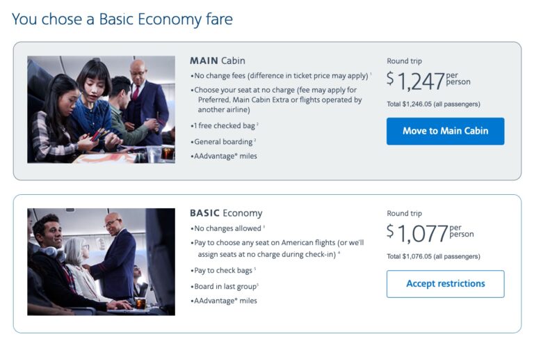 Airlines Are Charging Even More Now to Avoid Basic Economy to Europe