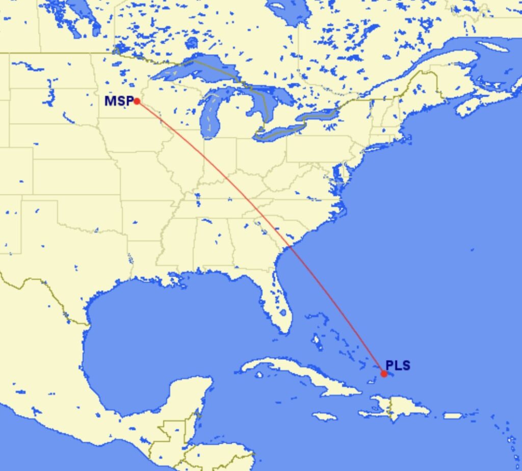 Delta is Launching Direct Flights from Minneapolis to Turks & Caicos!